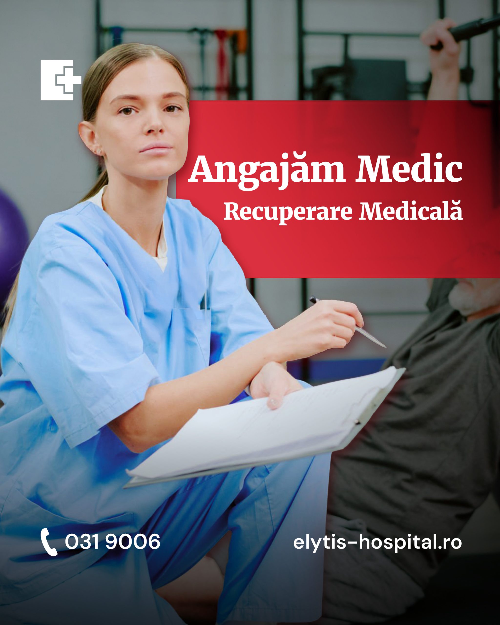 Medic Specialist / Primar Recuperare Medicala - Elytis Hospital